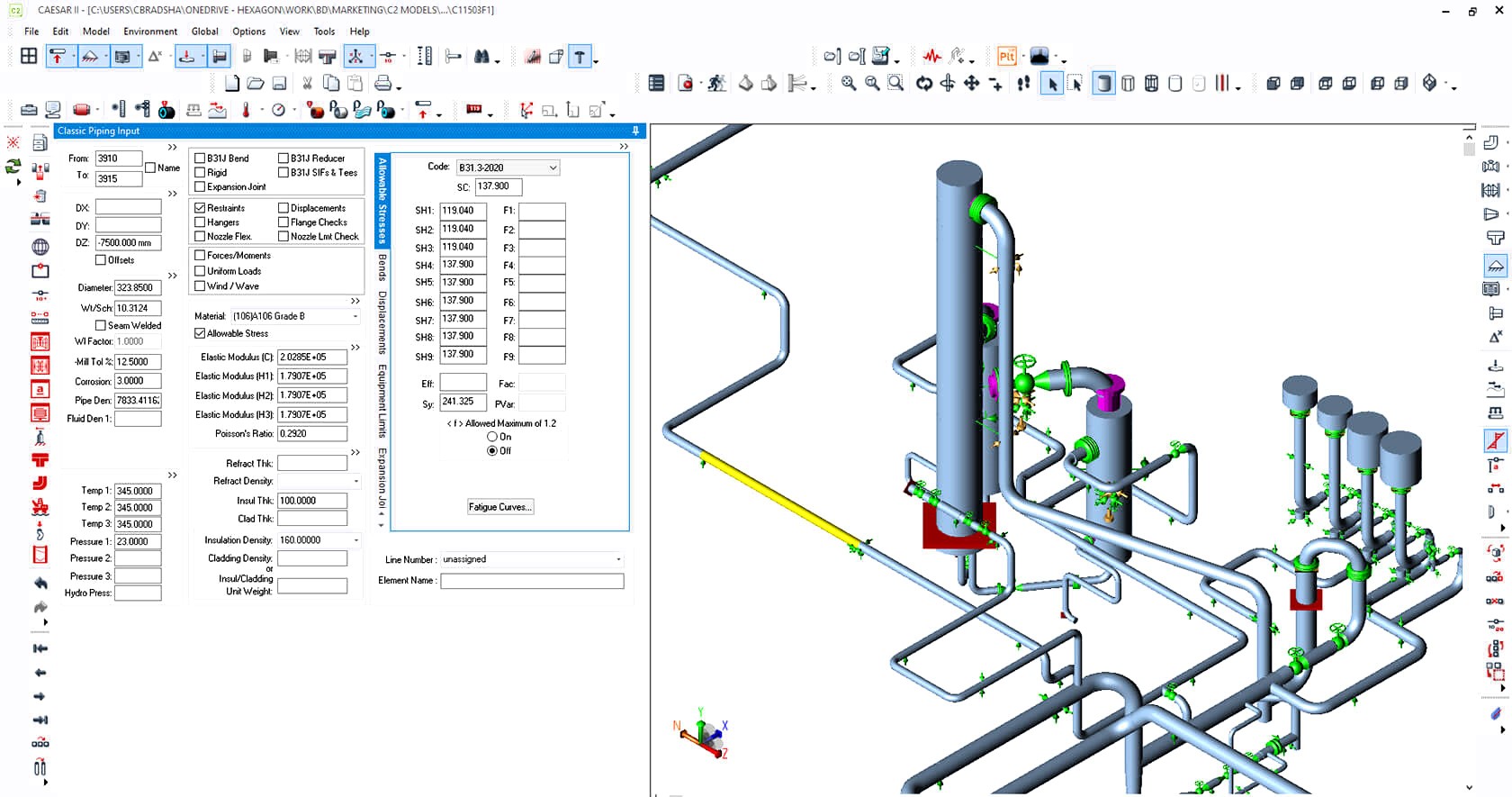 CAESAR II | Advanced Pipe Stress Analysis Software, Technotrade Pakistan