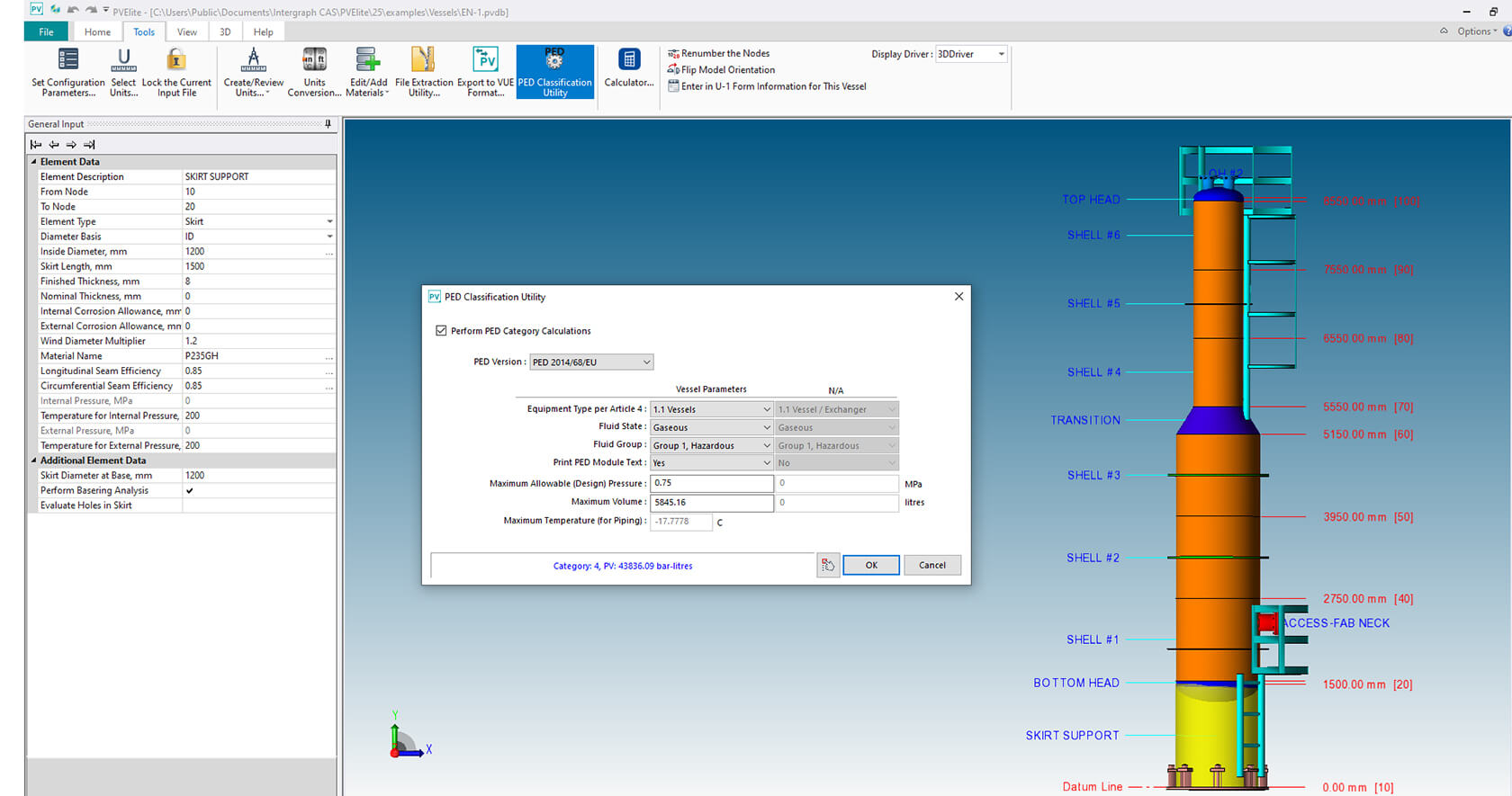 PV Elite Pakistan | Pressure Vessel Design Software by Hexagon ...